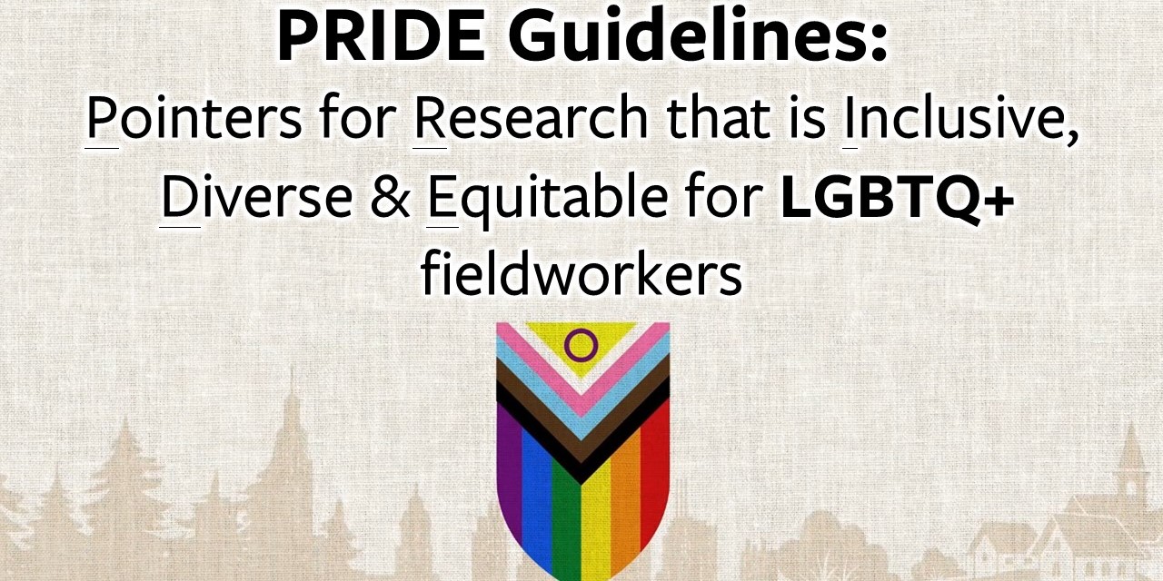 New tools support LGBTQ+ inclusive fieldwork | School of Geography | University of Leeds