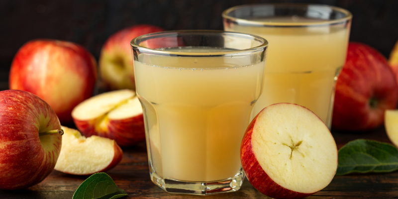 Apple juice effects on oral health are short-lived, study suggests ...