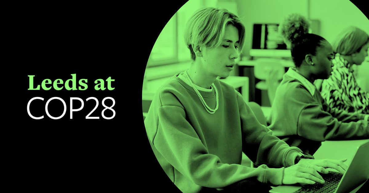 Environment community playing a leading role at COP28 | Faculty of ...